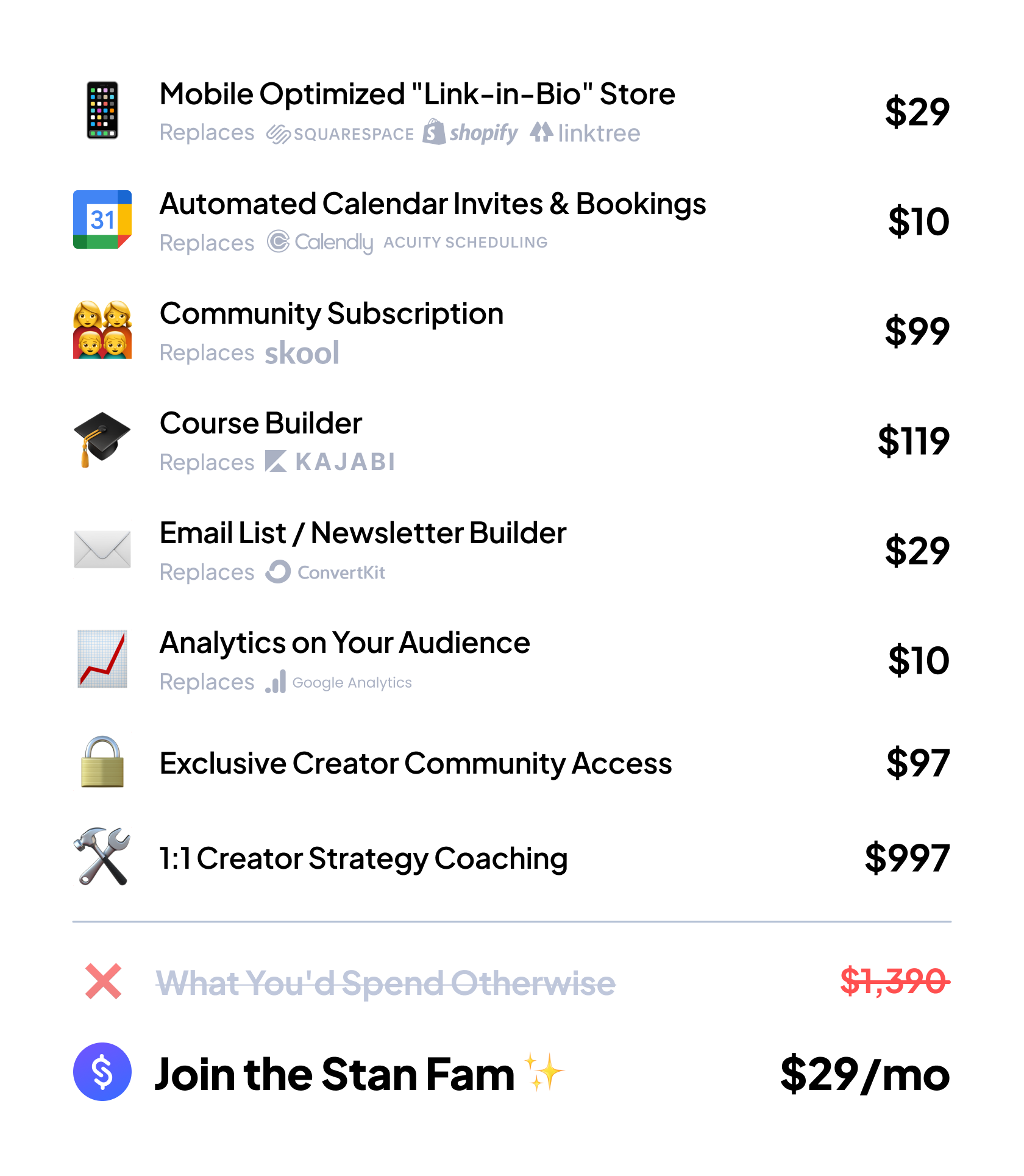 Stan - Your Creator Store